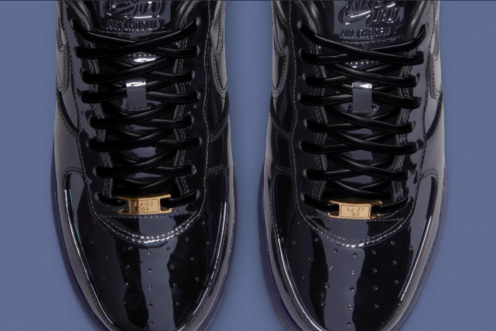 Nike Air Force 1 Low Black Patent rises as formal legend - Club HardHead
